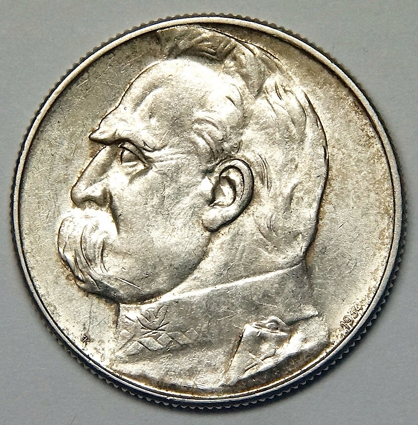 yy 5 złotych 1934 Piłsudski - strzelecki - bardzo ładne - 14780665710 ...
