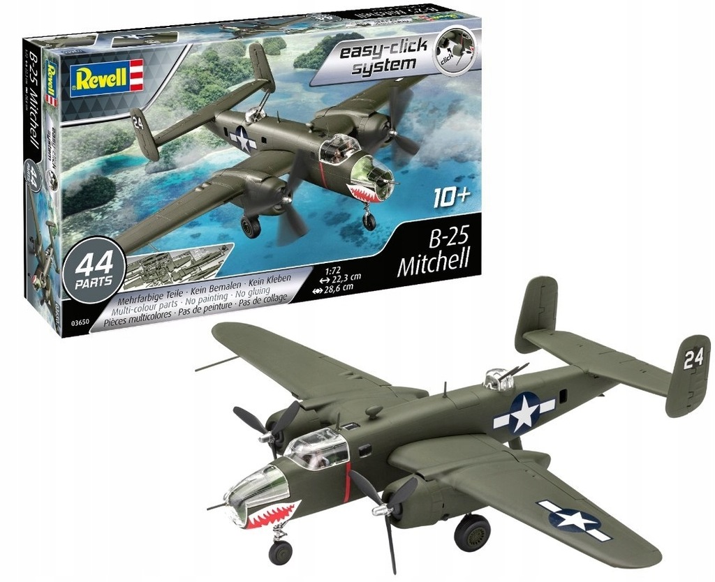 Model do składania Revell Samolot B-25 Mitchell - 12181442353 ...