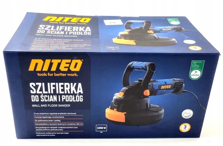 SZLIFIERKA NITEO DO SCIAN I PODŁÓG MS0046-22 - 12593937367 - oficjalne archiwum Allegro