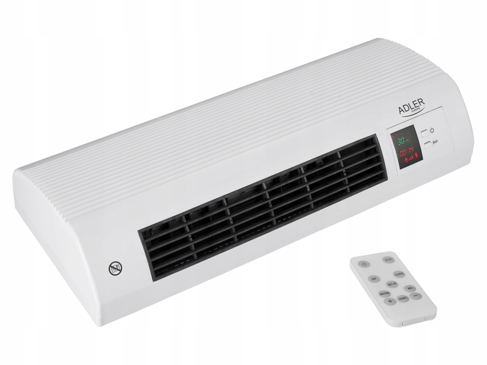 ADLER AD7714 kurtyna powietrzna 2200W z pilotem - 8452849711 - oficjalne archiwum Allegro