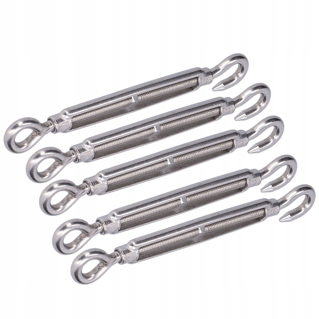 5 szt. Śruba rzymska i oczko naciąg liny stalowej - 13332899080 ...