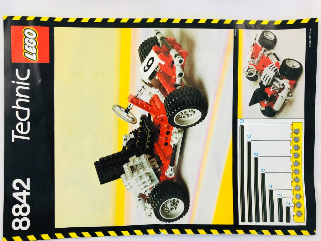 Lego Technic 8842 Go-Kart UNIKAT lata '80 - 8168727830 - oficjalne ...