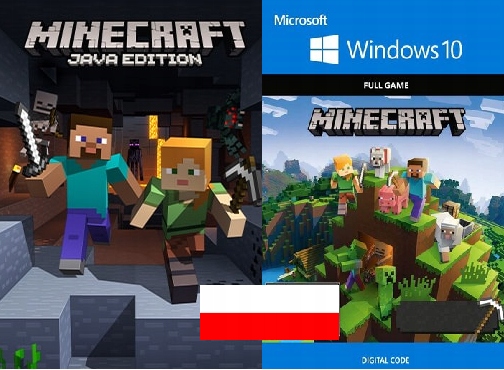 Minecraft: Java & Bedrock Edition PC KLUCZ KOD - 12864984114 ...