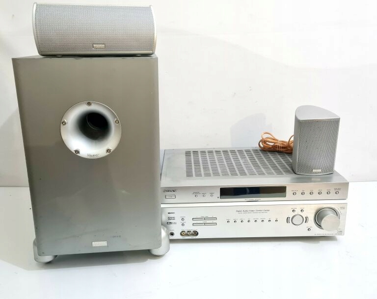 AMPLITUNER SONY STR-DE598 + GŁOŚNIKI - 11048508834 - oficjalne archiwum ...
