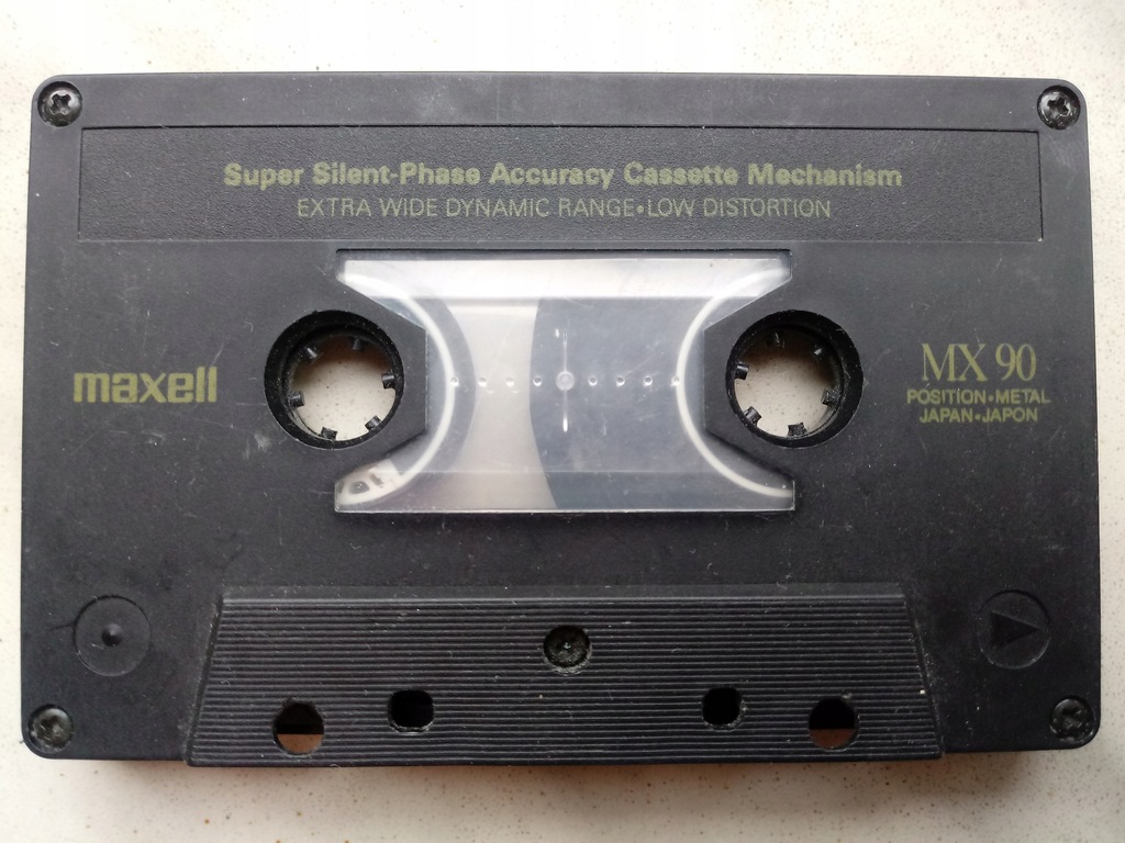 MAXELL MX 90 , POSITION METAL , JAPAN - 13206117442 - oficjalne archiwum Allegro