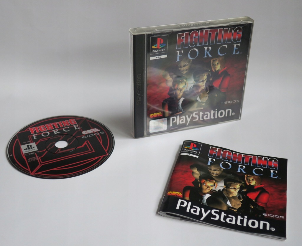 PS1 FIGHTING FORCE PLAYSTATION 1 PSX - 8149896834 - oficjalne archiwum ...