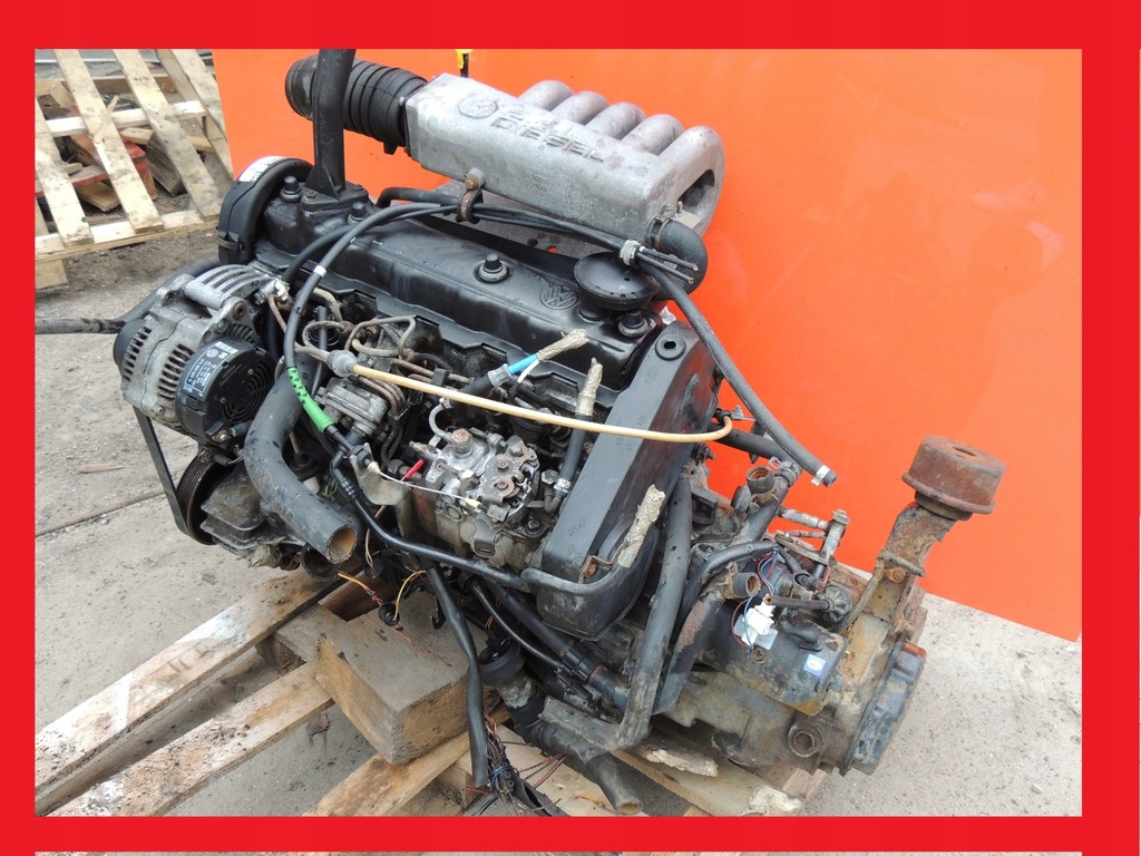 SILNIK KOMPLETNY VW T4 2.4D gwarancja części - 8432137029 - oficjalne archiwum Allegro