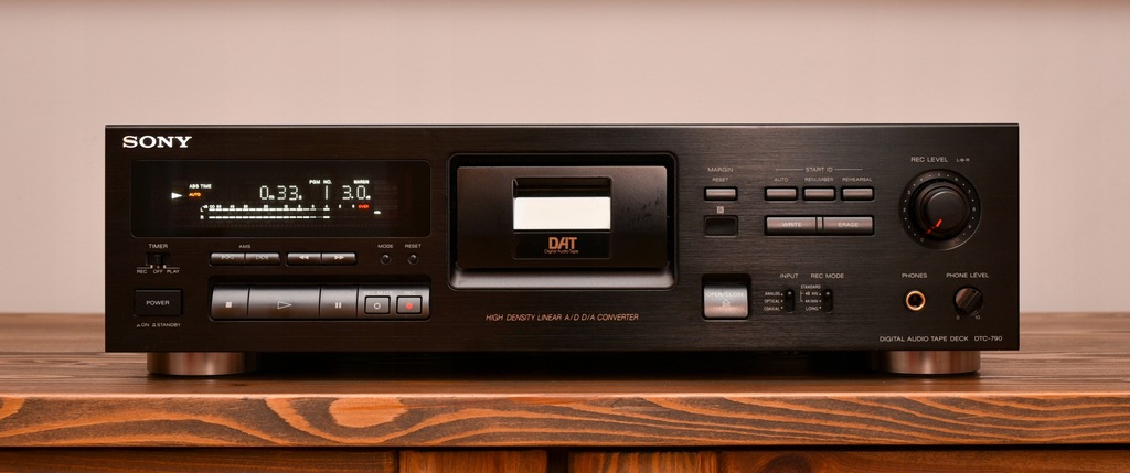 SONY DTC-790 - magnetofon cyfrowy DAT - BDB - 11165412510 - oficjalne ...