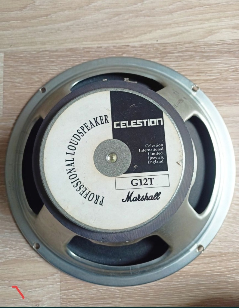 Głośnik gitarowy Celestion Marshall G12T Angielski 8ohm Licytacja 1zł ...