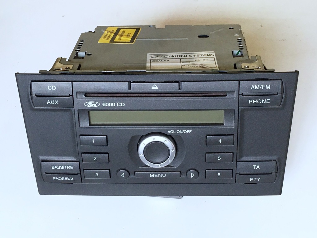 Radio 6000 CD AUX 6000CD Ford MONDEO mk3 + KOD - 8378685462 - oficjalne ...