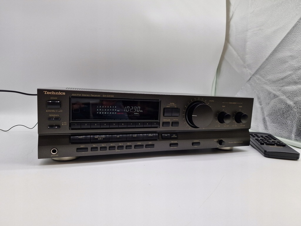 Technics SA-GX100 Amplituner stereo + Pilot od 1zł - 13015779817 ...