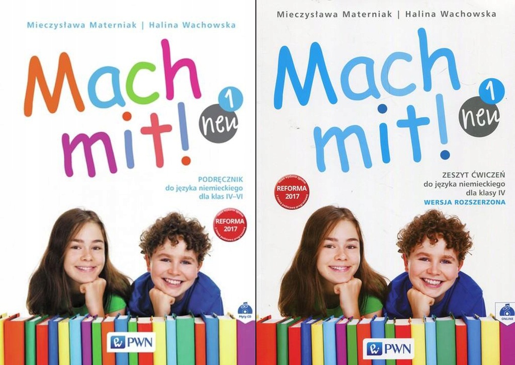 Mach mit! neu 1 PAKIET Podręcznik + ćwiczenia PWN - 12491897825 ...
