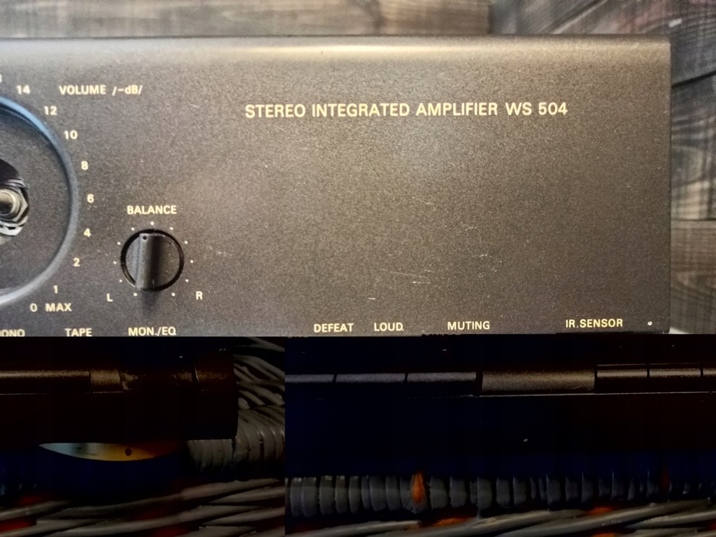 523. WZMACNIACZ UNITRA DIORA WS-504 - 13593210904 - oficjalne archiwum Allegro