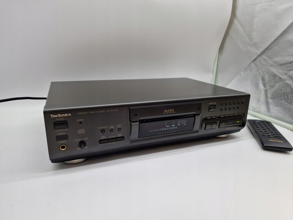 Technics SL-PS770D ODTWARZACZ CD + Pilot oryginał! - 12586014311 - oficjalne archiwum Allegro
