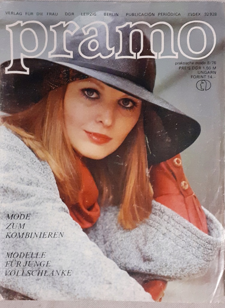 PRAMO 8/1976 magazyn moda wykroje - 11426111133 - oficjalne archiwum ...