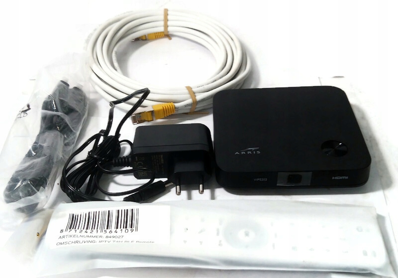 Dekoder Arris VIP 5202 komplet - 13355405143 - oficjalne archiwum Allegro