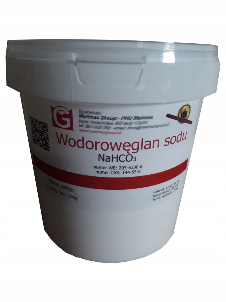 SODA OCZYSZCZONA Czysty Wodorowęglan sodu CZDA 10k - 7457950971 ...