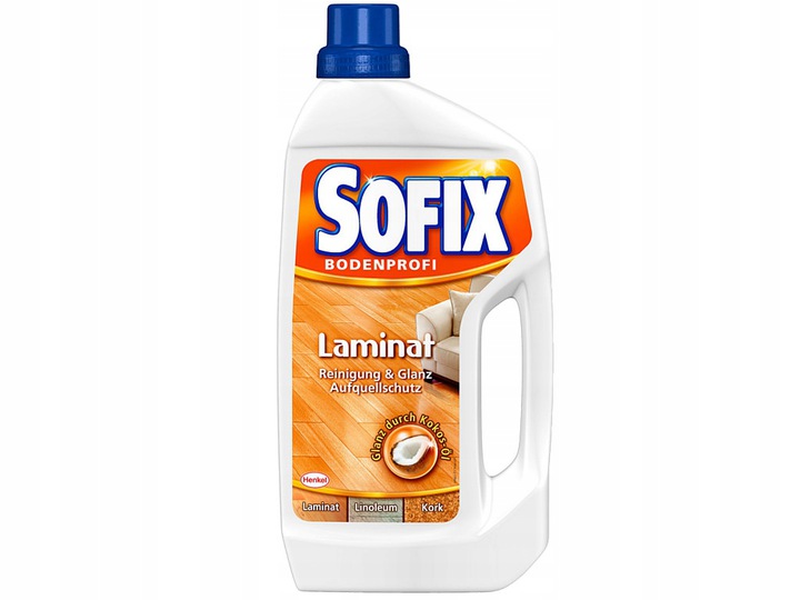 SOFIX Laminat płyn do mycia podłóg/panele 1l - 12815902424 - oficjalne archiwum Allegro