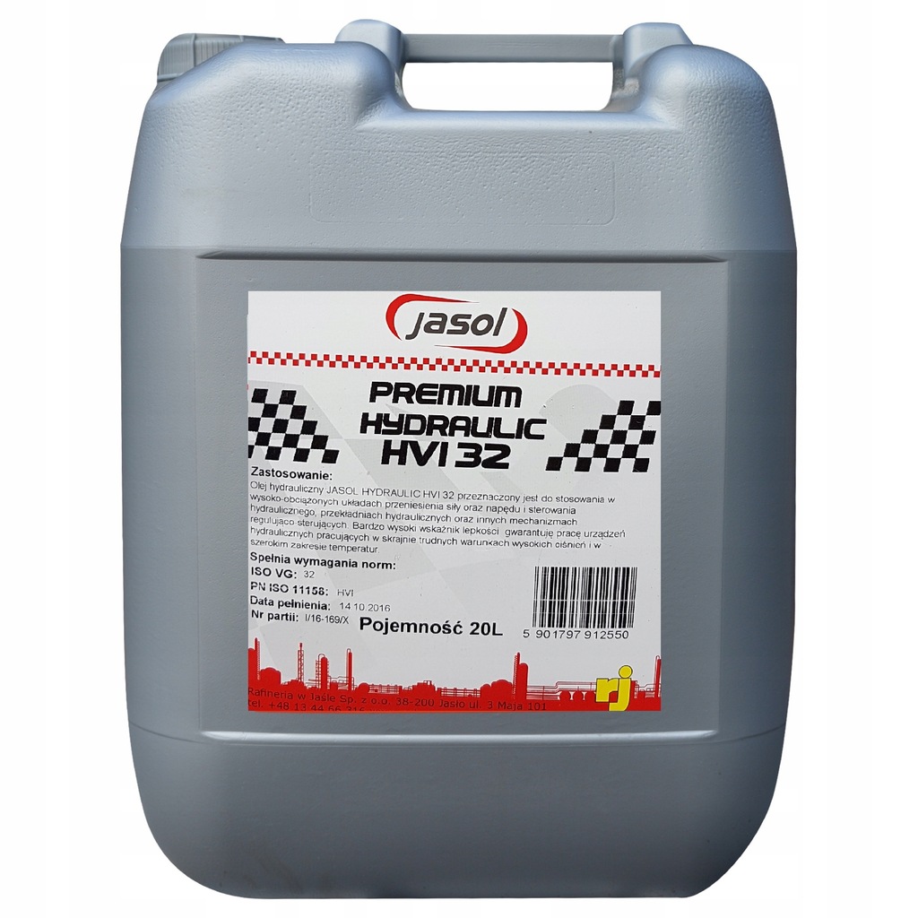 OLEJ HYDRAULICZNY HVI 32 20L - 7462196769 - oficjalne archiwum Allegro
