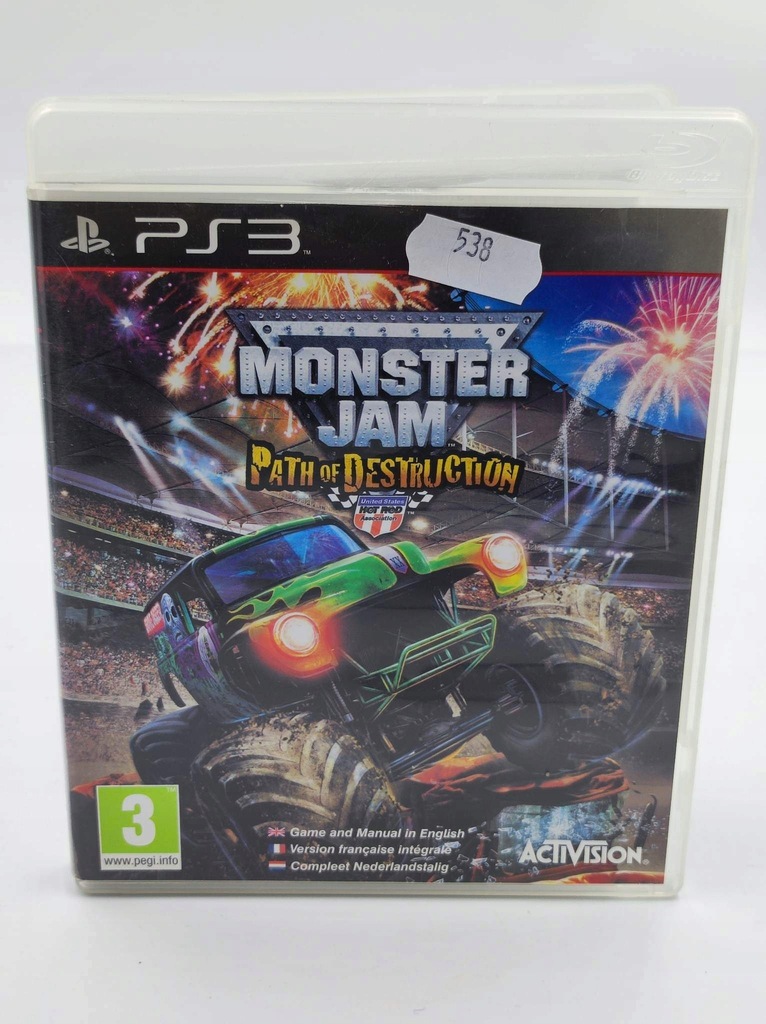 MONSTER JAM PATH OF DESTRUCTION PS3 - 13127776772 - oficjalne archiwum ...
