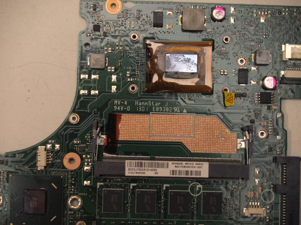 Płyta główna J MV-4 E89382 94V-0 Asus s400ca - 7323558834 - oficjalne ...