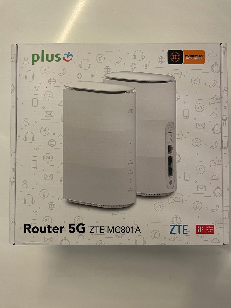 NOWY router ZTE MC801A LTE 5G POLSKA DYTRYBUCJA - 12282507356 ...