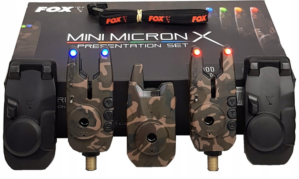 ZESTAW SYGNALIZATORÓW FOX MINI MICRON 2+1 CAMO - 11833304416 ...