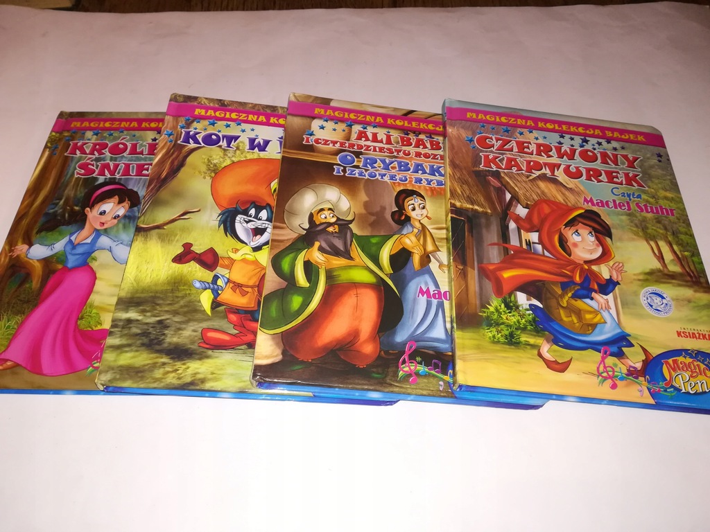 3 x MAGICZNA KOLEKCJA BAJEK: Czerwony Kapturek +.. - 13215770603 - oficjalne archiwum Allegro