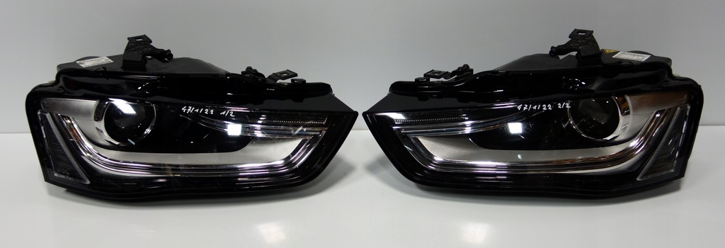 AUDI A4 B8 LIFT 12-15 BIXENON Z LED LAMPY PRZÓD - 11649927772 ...
