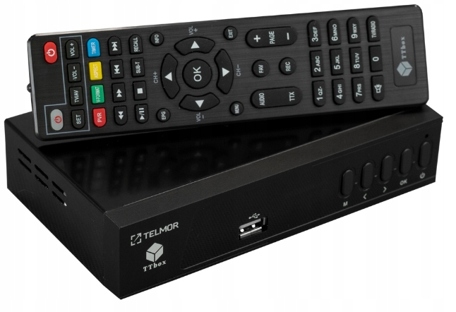 Dekoder Telmor DVB-T2 H.265 HEVC TTbox - 12199544943 - oficjalne ...