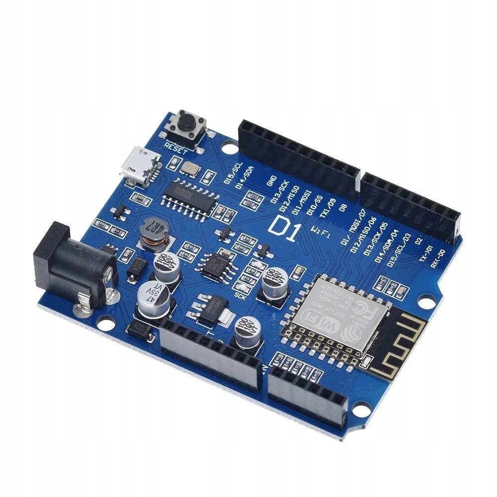 Moduł WiFi WEMOS D1 Uno R3 ESP8266 Arduino - 12727118310 - oficjalne ...
