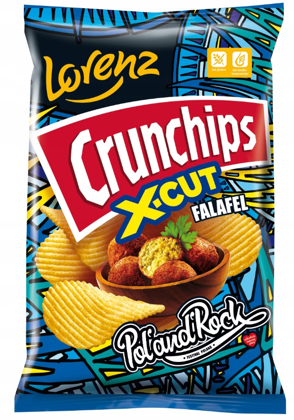 CHIPSY LORENZ CRUNCHIPS X-CUT FALAFEL 130G - 13876068140 - oficjalne ...