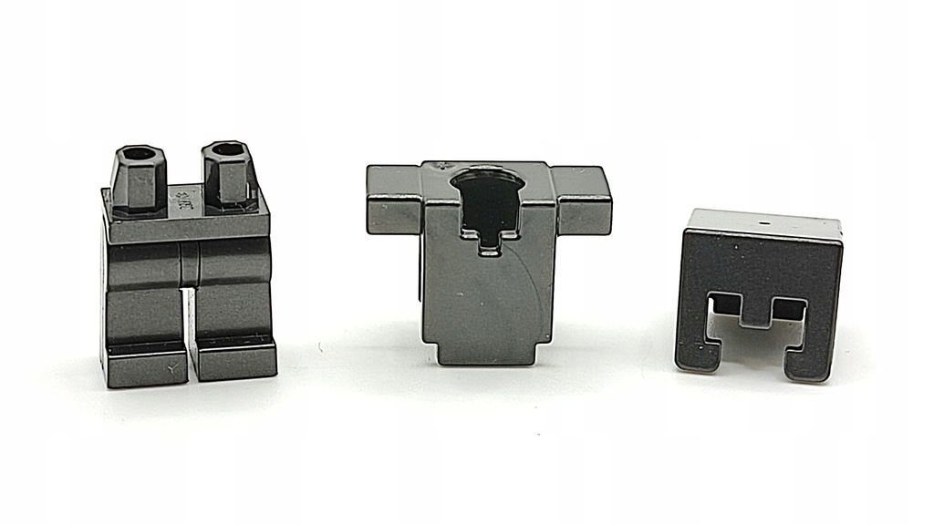 Lego Minecraft zbroja + hełm + nogi netherytowa - 15295513923 ...