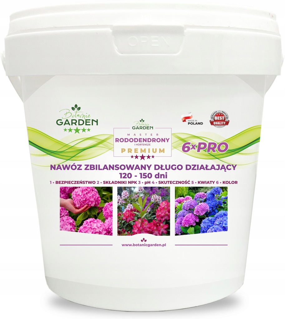 Hortensja Anabelle Nawóz do hortensji 1kg - 10463844487 - oficjalne archiwum Allegro