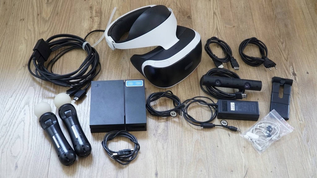 PS4 VR CUH-VR1 KAM V2 MODUŁ CUH-ZVR1+ 2X MOVE 24H - 10563407018 ...