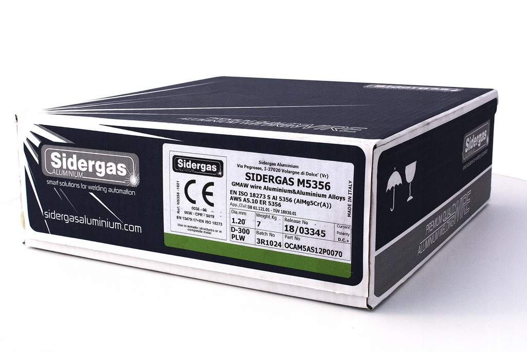 Drut spawalniczy AlMg5 1,2mm 7kg SIDERGAS - 9424478915 - oficjalne ...