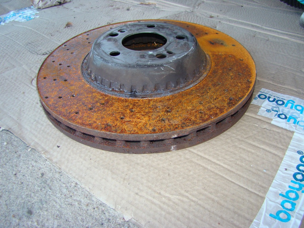 MERCEDES W222 TARCZA HAMULCOWA PRZÓD A2224200172 - 6949055146 ...