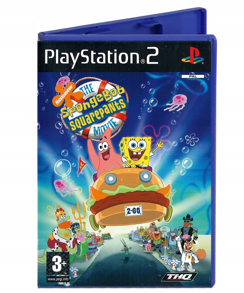 SPONGEBOB SQUAREPANTS THE MOVIE PS2 - 12747186567 - oficjalne archiwum ...