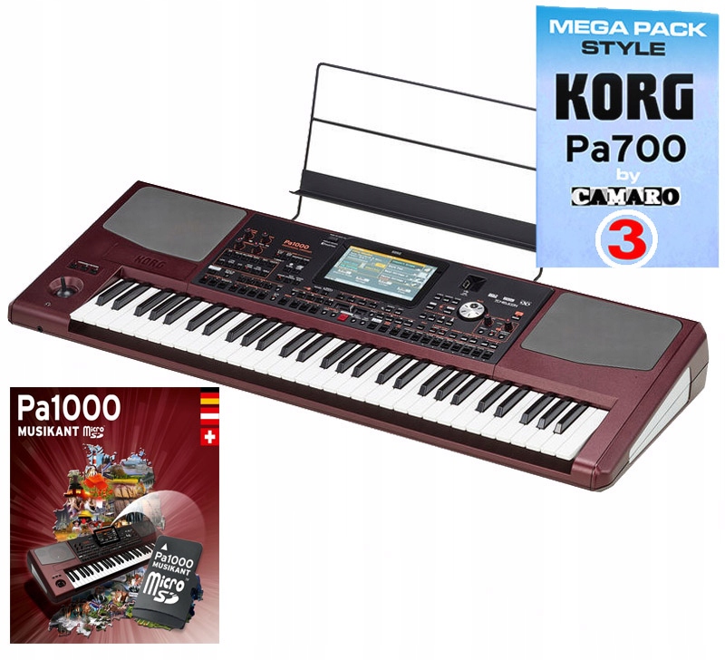 KORG Pa1000 KEYBOARD + PAKIET MUSIKANT | w 24h - 12878994999 - oficjalne archiwum Allegro