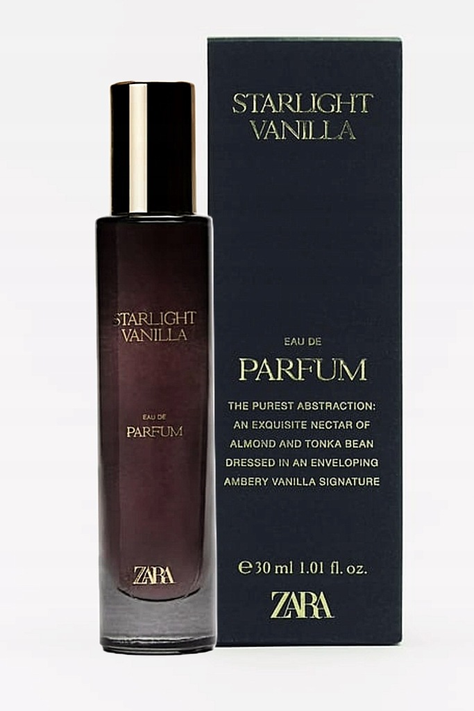 PERFUMY DAMSKIE ZARA STARLIGHT VANILLA 30 ML of Golden Vanilla - 14482190194 - oficjalne ...