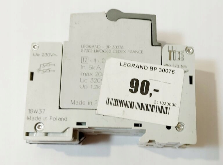 LEGRAND BP 30076 - 12091923130 - oficjalne archiwum Allegro