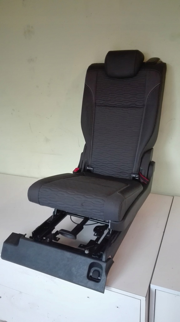 Fotel siedzenie 2 RZĄD PÓŁ SKÓRA Opel Zafira C - 8672716790 - oficjalne archiwum Allegro