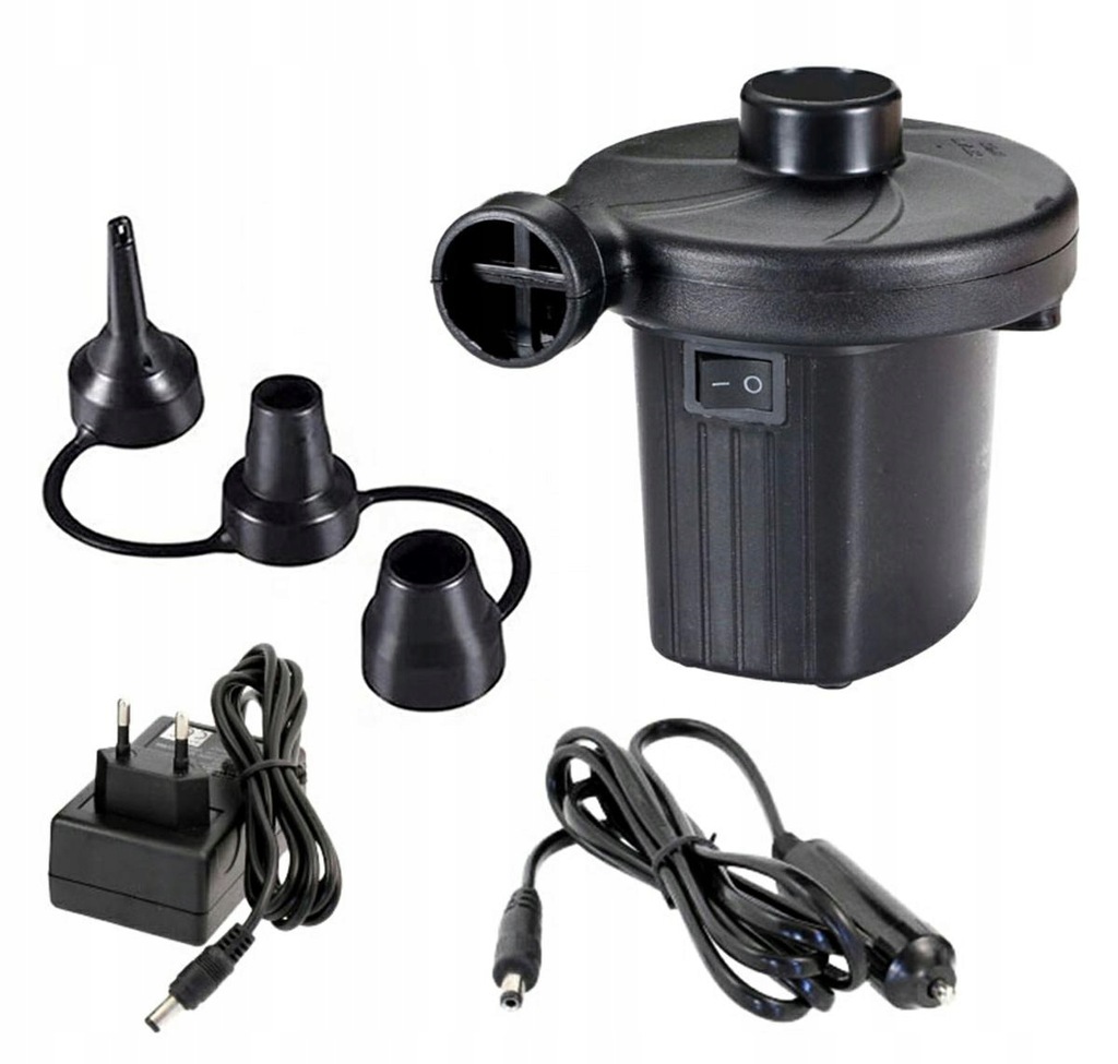 POMPKA ELEKTRYCZNA DO MATERACA PIŁEK BASEN 12/230V - 12619126353 ...