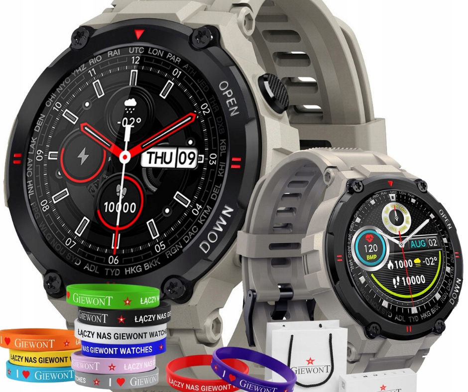 Smartwatch Zegarek Męski SPORTOWY ELEKTRONICZNY - 11547671018 ...