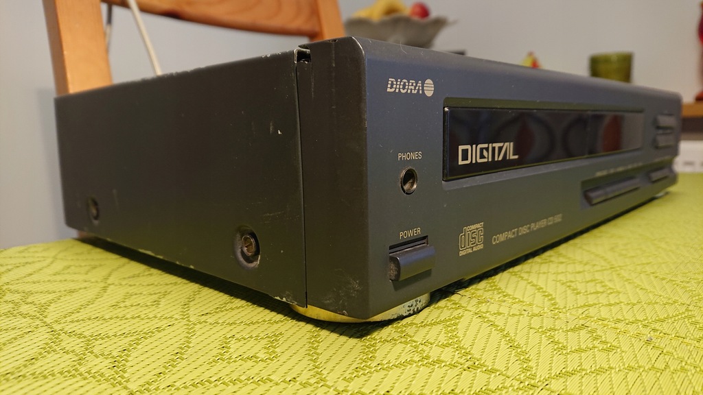 ODTWARZACZ CD UNITRA DIORA CD 502 SZARY SSL 500 - 11993280462 ...