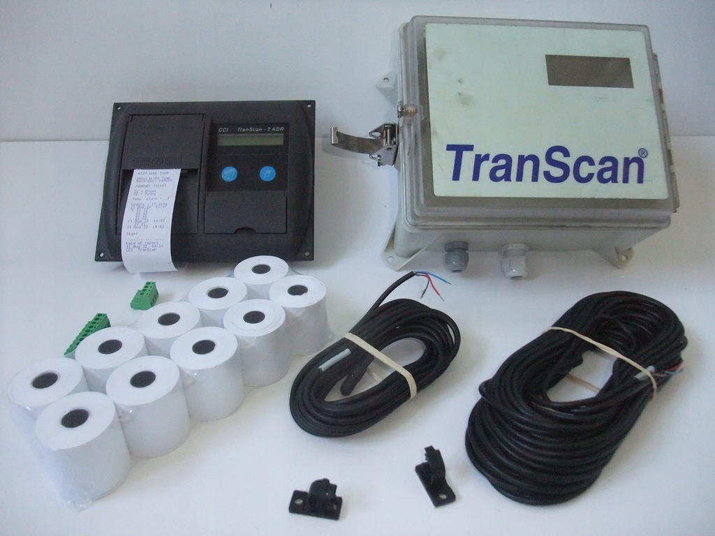 TRANSCAN 2T KOMPLET DO NACZEPY TERMOGRAF DRUKARKA - 12571644973 ...