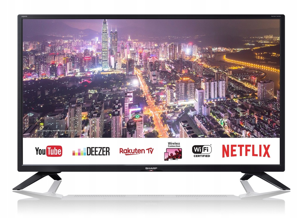Telewizor Sharp 32BC4E SmartTV Audio Harman Kardon - 9684418183 - oficjalne archiwum Allegro