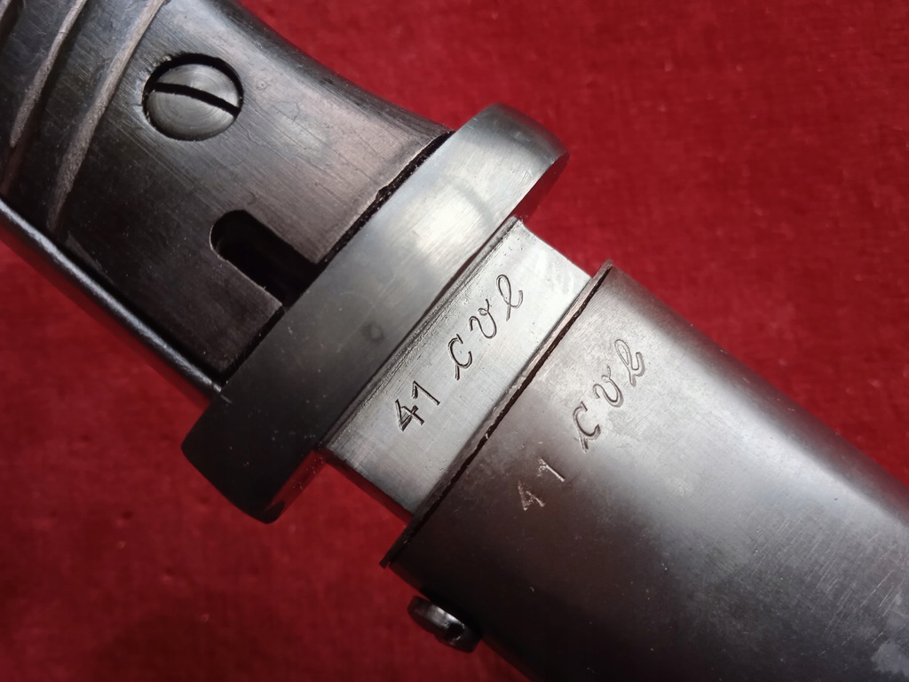 bagnet niemiecki Mauser 1941 cvl ZGODNY - 15139559144 - oficjalne ...