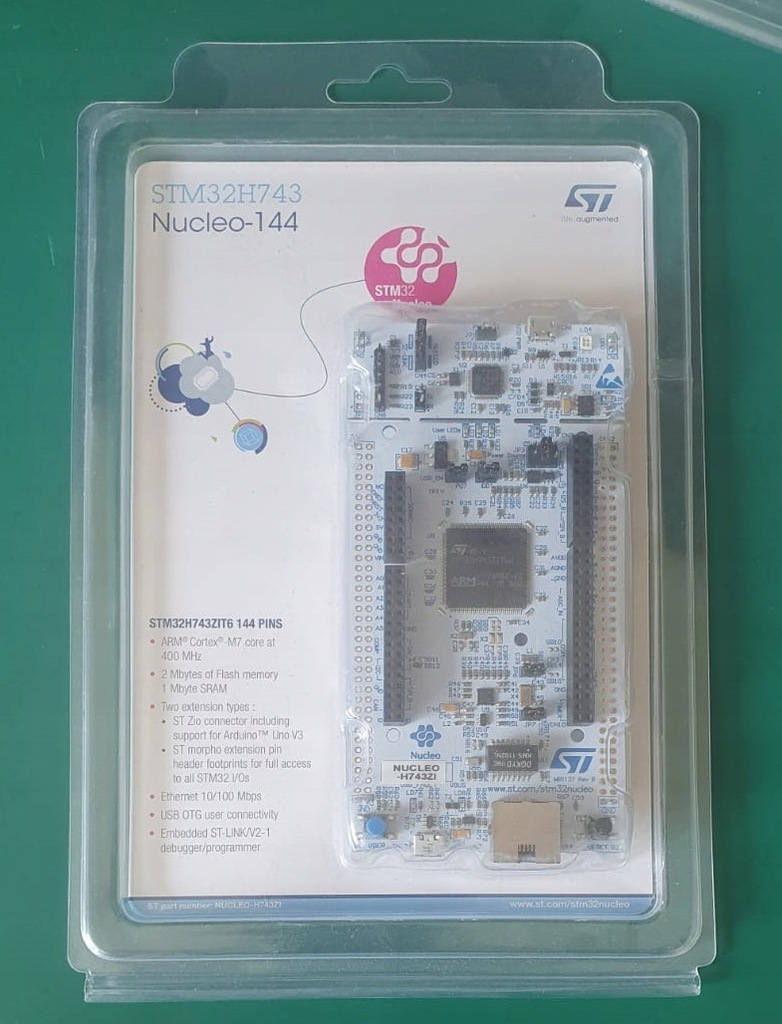 NUCLEO-H743ZI - zestaw z STM32H743ZIT6U - 12579150372 - oficjalne archiwum Allegro