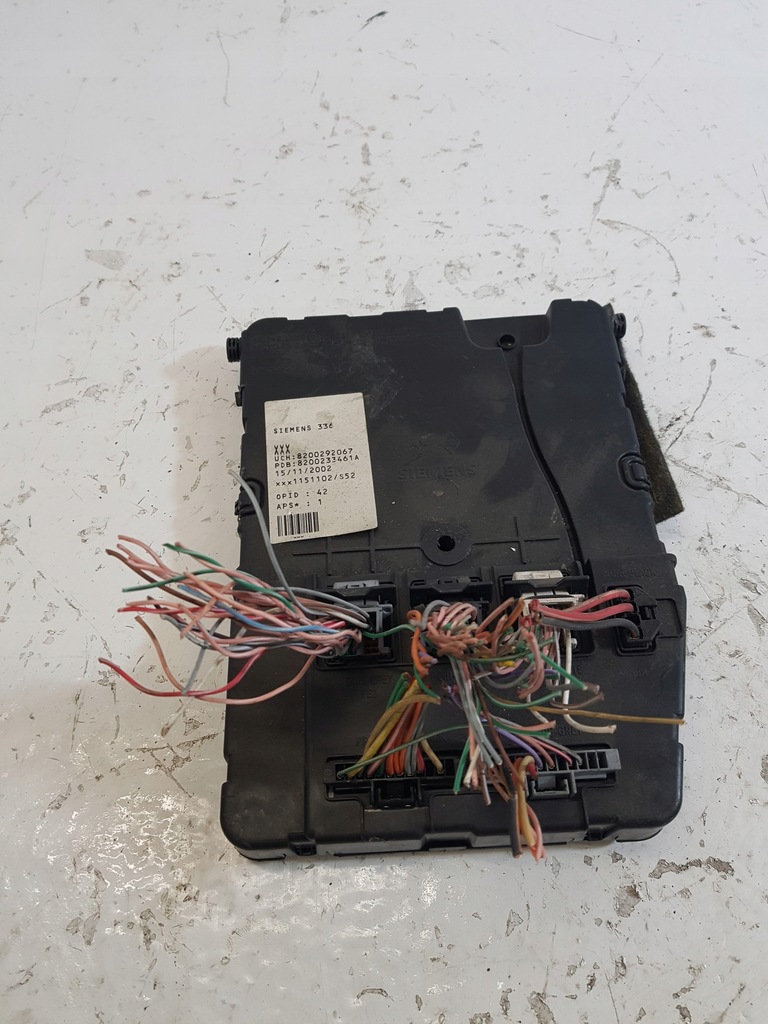 MODUŁ UCH RENAULT MEGANE 2 II SKRZYNKA - 13492603927 - oficjalne archiwum Allegro